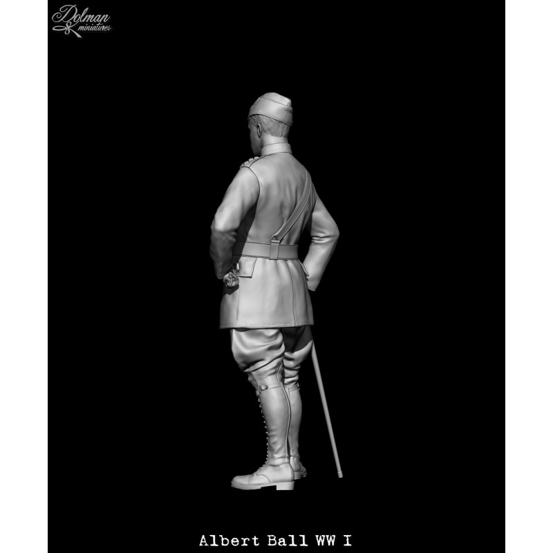 Albert Ball WW1 .Scale 100mm