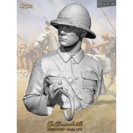 W.Churchiil .Exclusive. Bust scale 1/10
