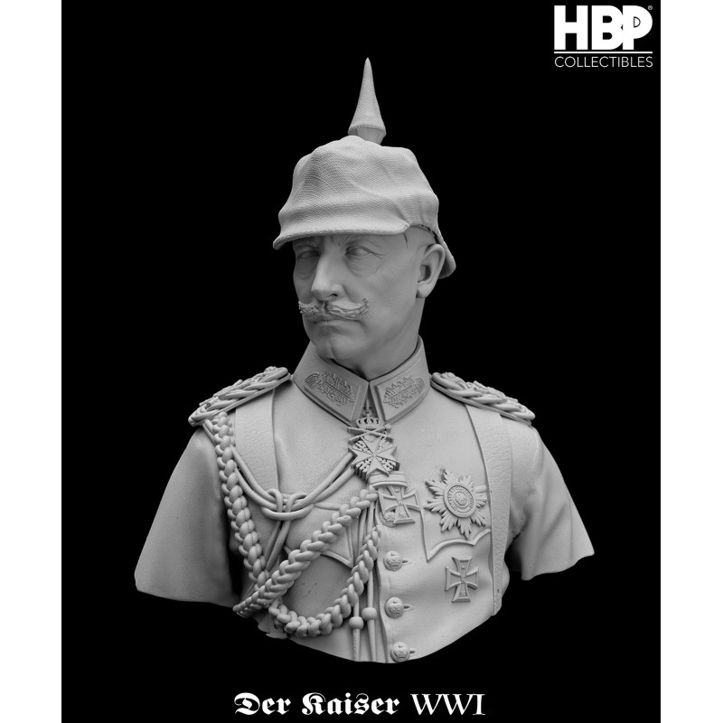 HBP. Der Kaiser WWI .Bust Scale 1/6