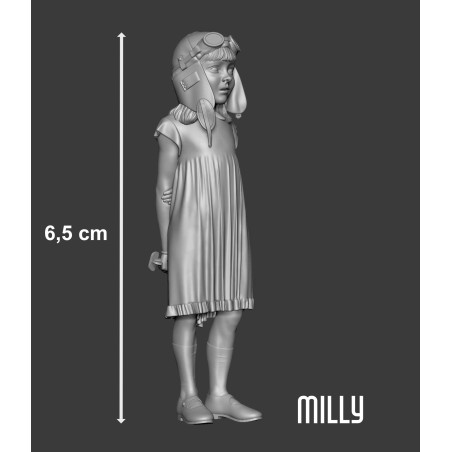 Milly .Size 6,5cm