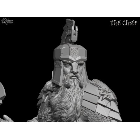 The Chief.Bust with Helmet