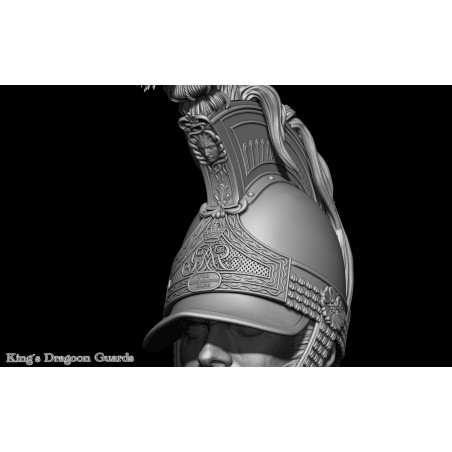 King's Dragoon Guards.Scale 100mm