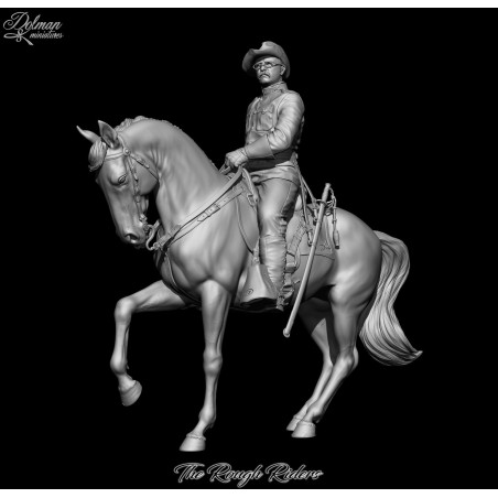 The Rough Riders.Scale 100mm